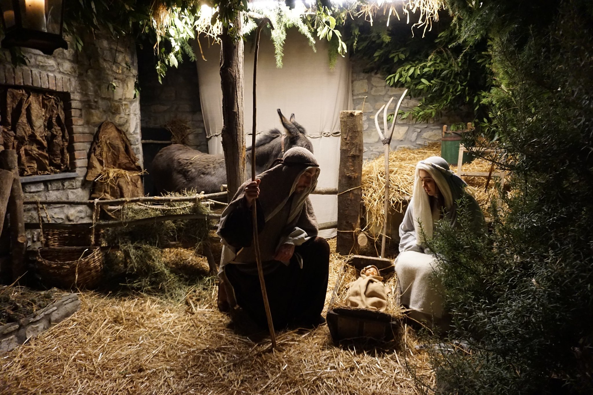 Living Nativity Scene in the Ancient Village of Zavattarello
